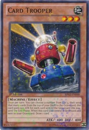 Card Trooper (Mosaic Rare) - Battle Pack 2: War of the Giants - YuGiOh