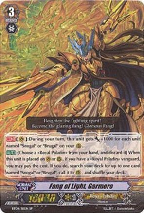 Fang of Light, Garmore (SP) - Eclipse of Illusionary Shadows ...