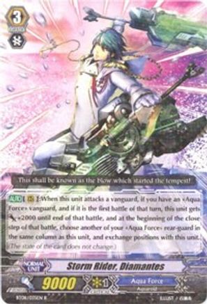 Storm Rider, Diamantes - Blue Storm Armada - Cardfight Vanguard