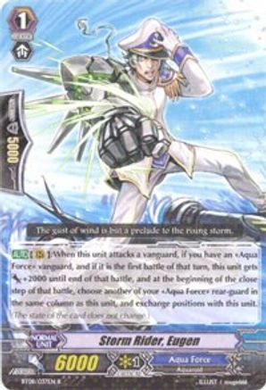 Storm Rider, Eugen - Blue Storm Armada - Cardfight Vanguard