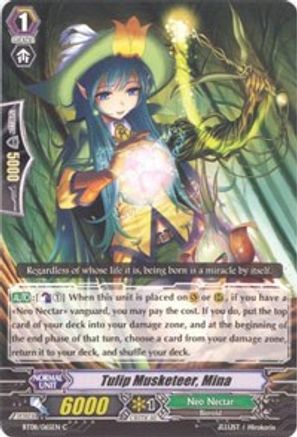 Tulip Musketeer, Mina - Blue Storm Armada - Cardfight Vanguard