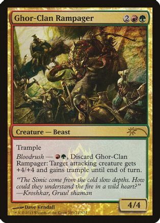 Ghor-Clan Rampager - FNM Promos - Magic: The Gathering