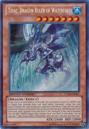 Tidal, Dragon Ruler of Waterfalls - 2013 Collectors Tins - YuGiOh