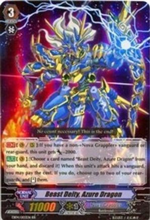 Beast Deity, Azure Dragon - EB - Infinite Phantom Legion - Cardfight Vanguard