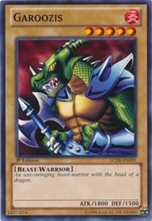 Garoozis - Legendary Collection 4: Joey's World - YuGiOh