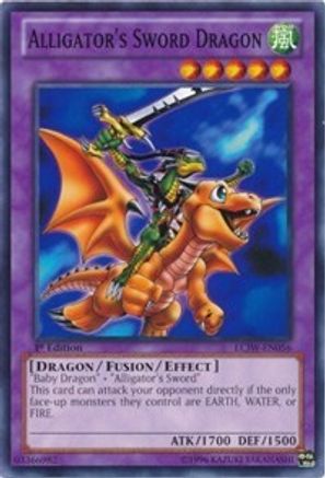 Alligator's Sword Dragon - Legendary Collection 4: Joey's World - YuGiOh
