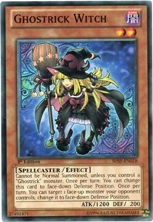 Ghostrick Witch - Shadow Specters - YuGiOh