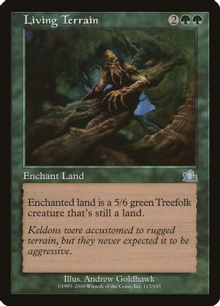 Living Terrain - Prophecy - Magic: The Gathering