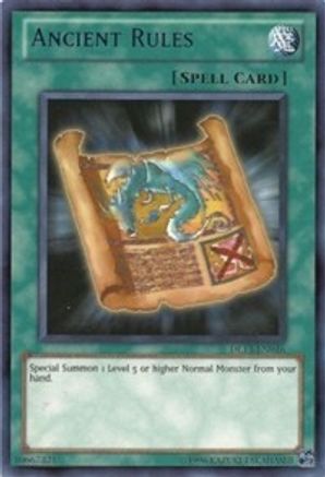 Ancient Rules (Red) - Duelist League Promo - YuGiOh