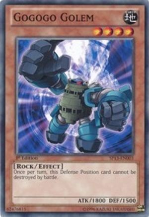 Gogogo Golem - Star Pack 2013 - YuGiOh