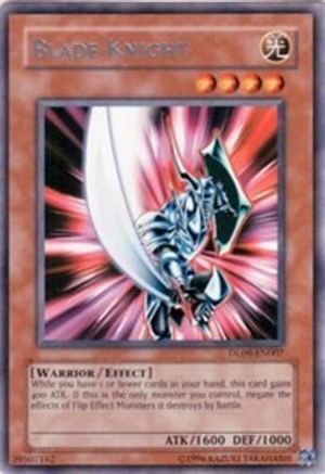 Blade Knight (Silver) - Duelist League Promo - YuGiOh