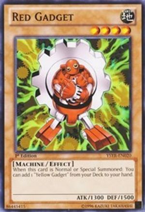 Red Gadget - Starter Deck: Yugi Reloaded - YuGiOh