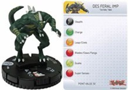 Des Feral Imp - Yu-Gi-Oh! HeroClix: Series One - Heroclix