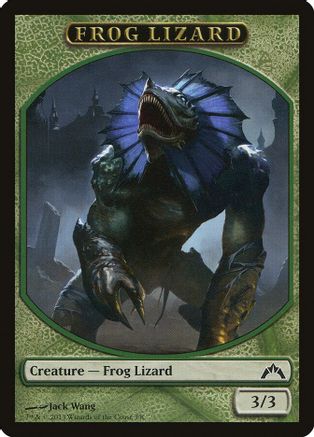 Frog Lizard Token - Gatecrash - Magic: The Gathering