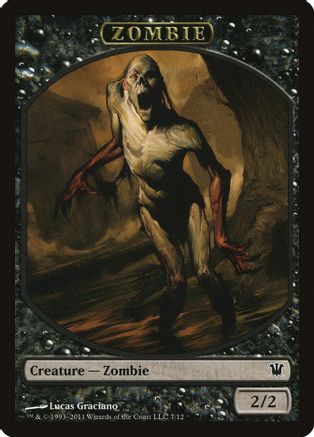 Zombie Token (7) - Innistrad - Magic: The Gathering