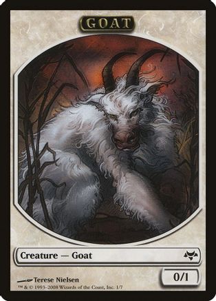 Goat Token - Eventide - Magic: The Gathering