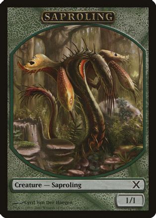 Saproling Token - 10th Edition - Magic: The Gathering