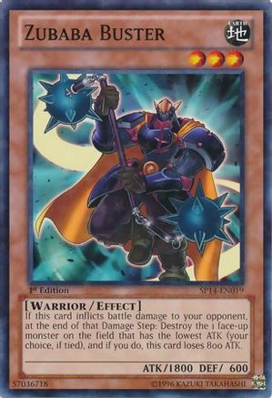 Zubaba Buster (Starfoil) - Star Pack 2014 - YuGiOh