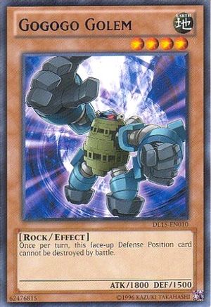 Gogogo Golem (Blue) - Duelist League Promo - YuGiOh