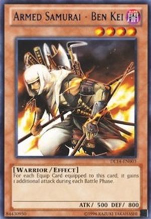 Armed Samurai - Ben Kei (Blue) - Duelist League Promo - YuGiOh