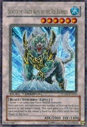 Dewloren, Tiger King of the Ice Barrier - Duel Terminal 2 - YuGiOh