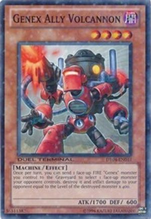 Genex Ally Volcannon - Duel Terminal 4 - YuGiOh