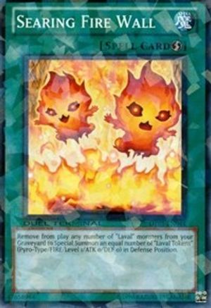 Searing Fire Wall - Duel Terminal 5 - YuGiOh