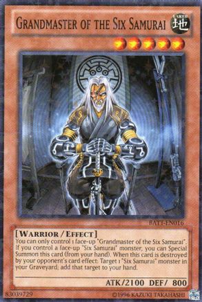 Grandmaster of the Six Samurai (Starfoil) - Battle Pack Tournament ...