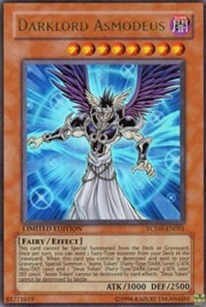 Darklord Asmodeus - Yu-Gi-Oh! Championship Series Prize Cards - YuGiOh