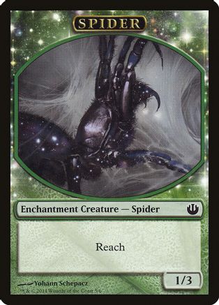 Spider Token - Journey Into Nyx - Magic: The Gathering