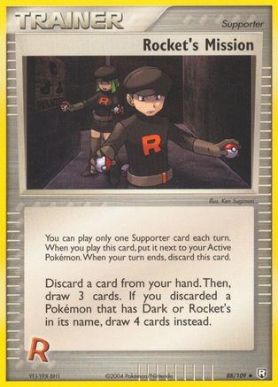 Rocket's Mission - Team Rocket Returns - Pokemon