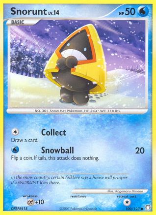 Snorunt - Mysterious Treasures - Pokemon