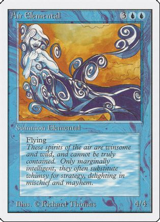 Air Elemental - Unlimited Edition - Magic: The Gathering