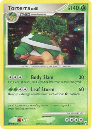 Torterra - Diamond and Pearl - Pokemon