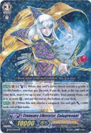 Treasure Liberator, Calogrenant - Brilliant Strike - Cardfight Vanguard
