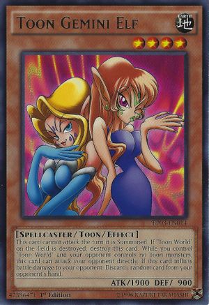 Toon Gemini Elf - Battle Pack 3: Monster League - YuGiOh