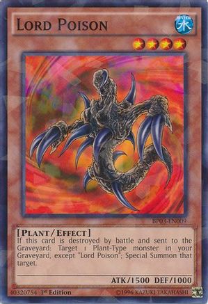 Lord Poison (Shatterfoil) - Battle Pack 3: Monster League - YuGiOh
