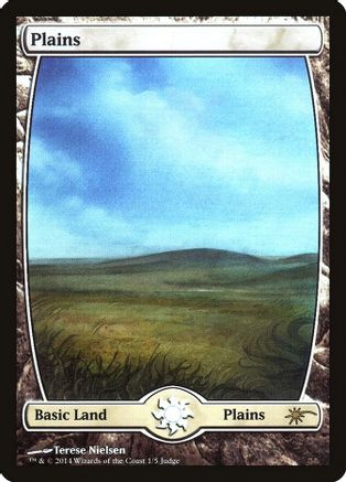 Plains - Full Art (1) - Judge Promos - Magic: The Gathering