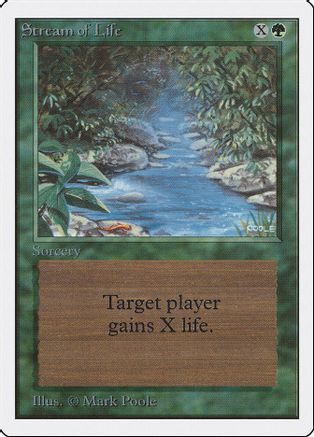 Stream of Life - Unlimited Edition - Magic: The Gathering