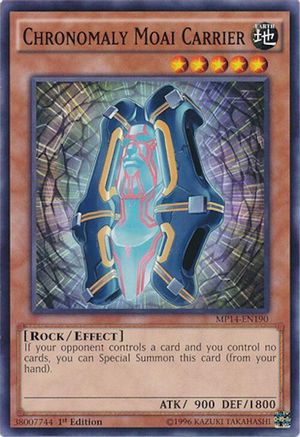 Chronomaly Moai Carrier - 2014 Mega-Tins Mega Pack - YuGiOh