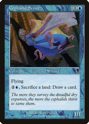 Cephalid Scout - Odyssey - Magic: The Gathering