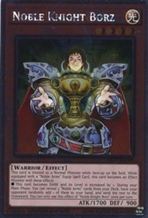 Noble Knight Borz - Noble Knights of the Round Table Box Set - YuGiOh