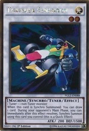 Formula Synchron - Premium Gold: Return of the Bling - YuGiOh