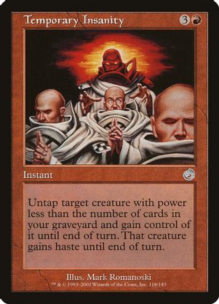 Temporary Insanity - Torment - Magic: The Gathering