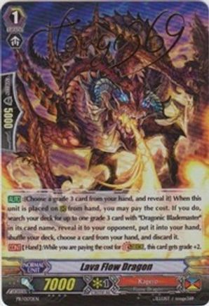 Lava Flow Dragon - Promo Cards - Cardfight Vanguard