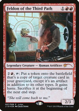 Feldon of the Third Path - Judge Promos - Magic: The Gathering