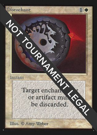 Disenchant (IE) - International Edition - Magic: The Gathering