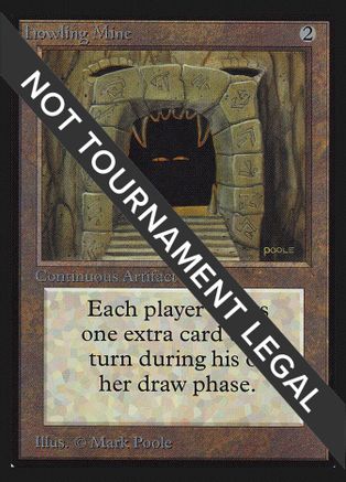 Howling Mine (IE) - International Edition - Magic: The Gathering