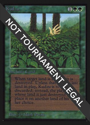 Kudzu (IE) - International Edition - Magic: The Gathering