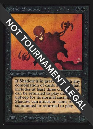 Nether Shadow (IE) - International Edition - Magic: The Gathering